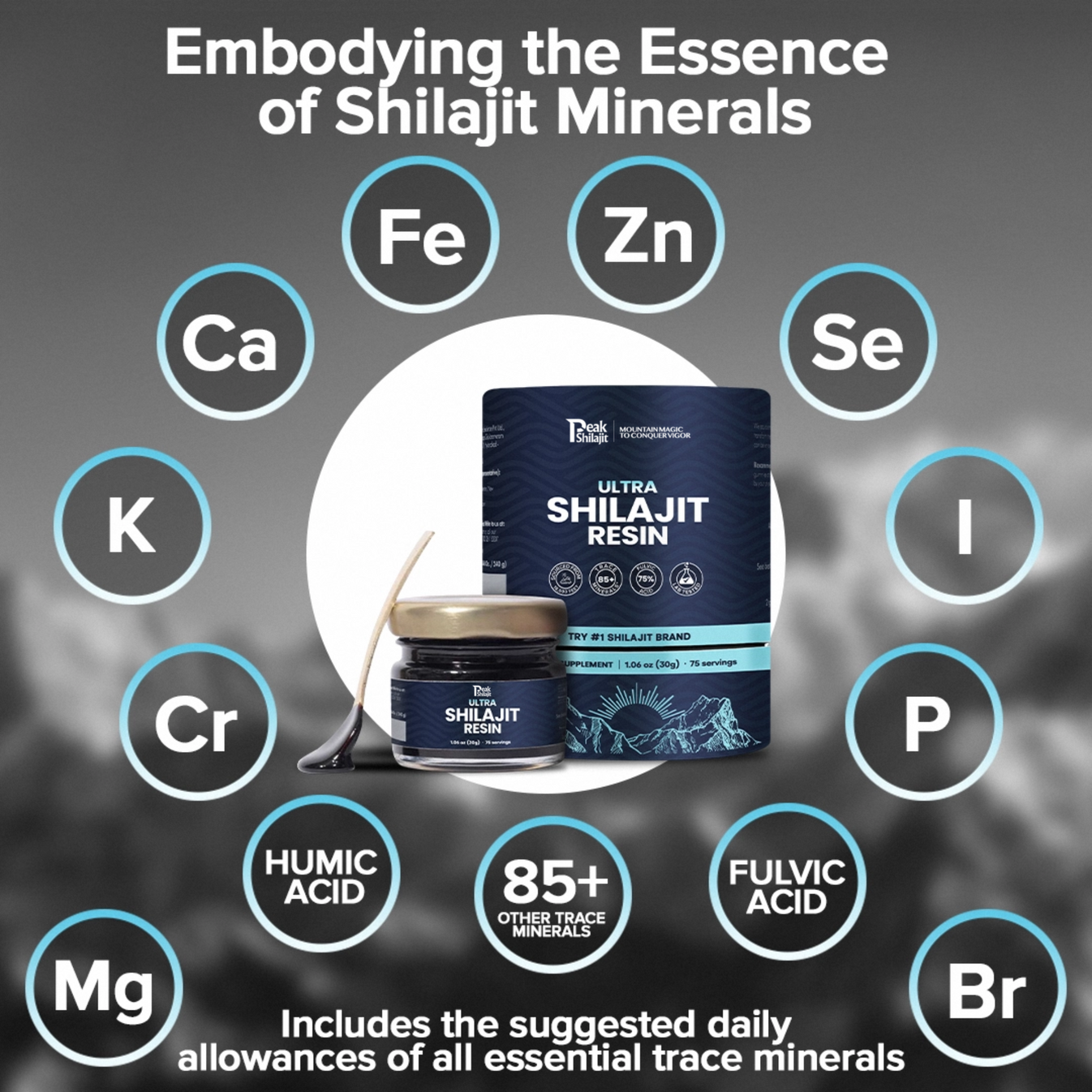 100% ORIGINAL ULTRA SHILAJIT RESIN – Peak Shilajit